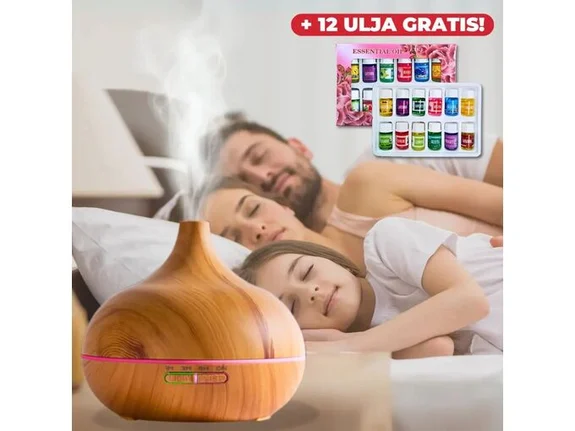 Difuzer 400ml osveživač vazduha + ulja