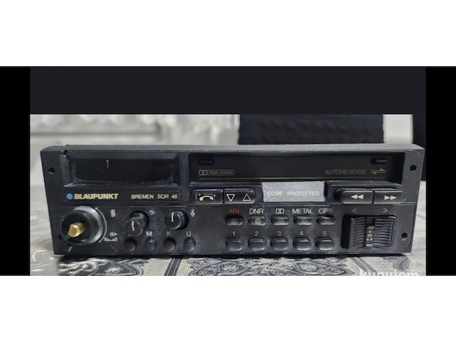 Porsche 911 930 Blaupunkt Bremen Skr46 Autoradio