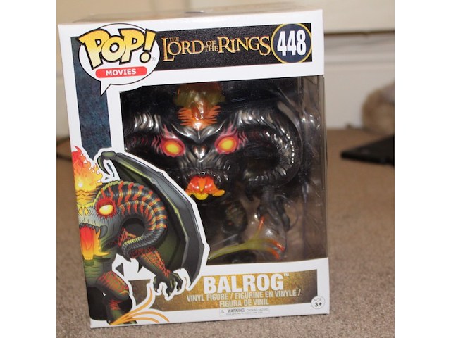 Balrog The Lord of The Rings Funko POP Movies 14.5 cm