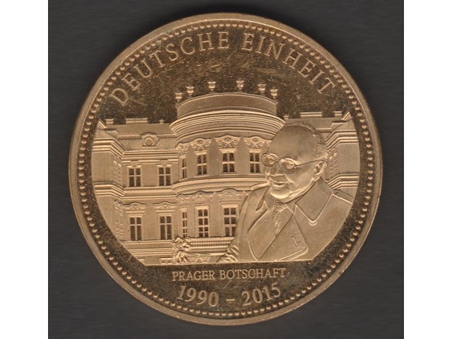 Plaketa, prigodna medalja - Prager Botschaft