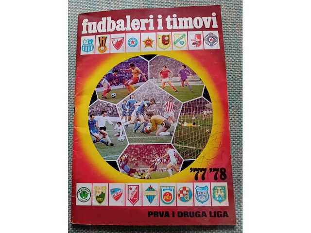 Fudbaleri i timovi Prva i druga liga 77/78