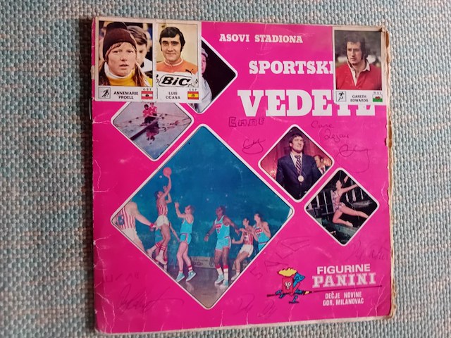 Sportske vedete Panini