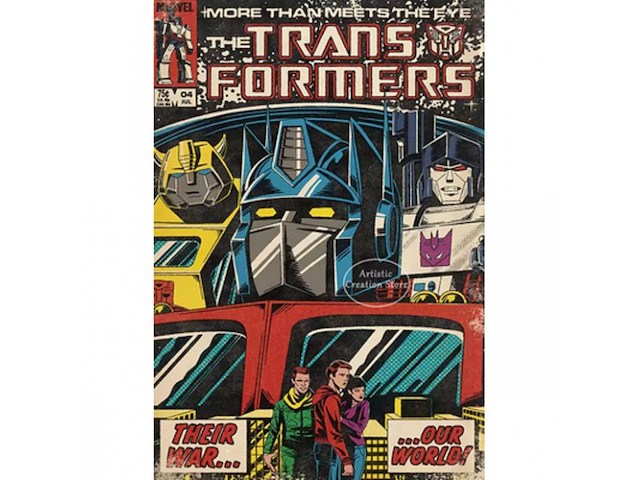Poster Transformers, Their war our world! 20x30