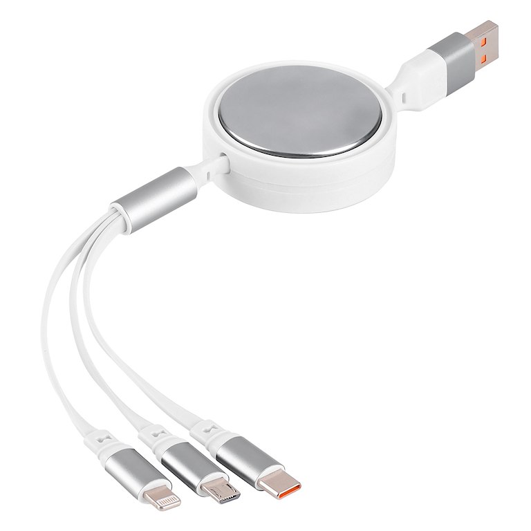 USB / Type-C kabl za punjenje i prenos podataka, 6 u 1, 60W