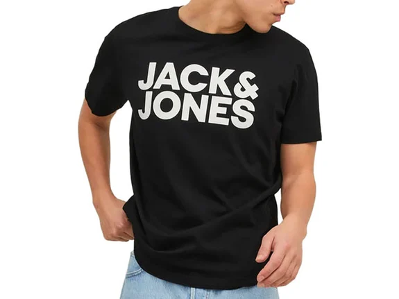Jack & Jones Muška majica Jjecorp Logo Tee SS O-Neck Noos 12151955-BLACKWH