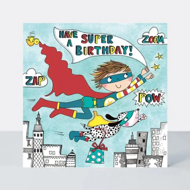 Rachel Ellen Congratulations Puzzle - Super Hero & Dog