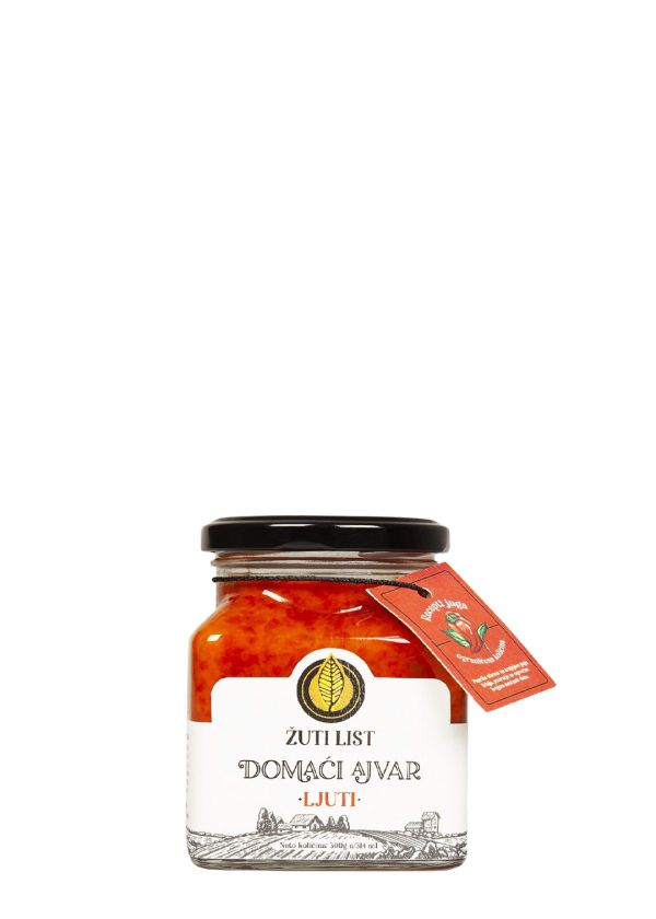 Žuti List Ajvar Ljuti 300gr