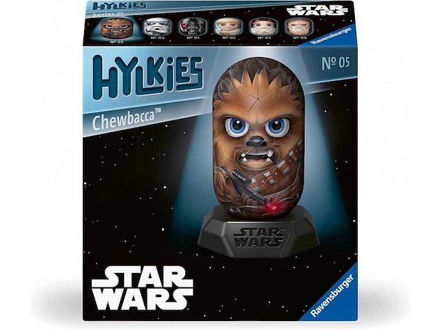 Hylkies Star Wars Chewbacca 3D puzzle Ravensburger 12001016