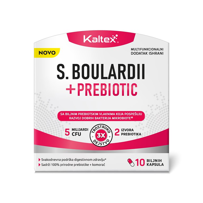 Kaltex S. Bulardii + Prebiotic 10 kapsula