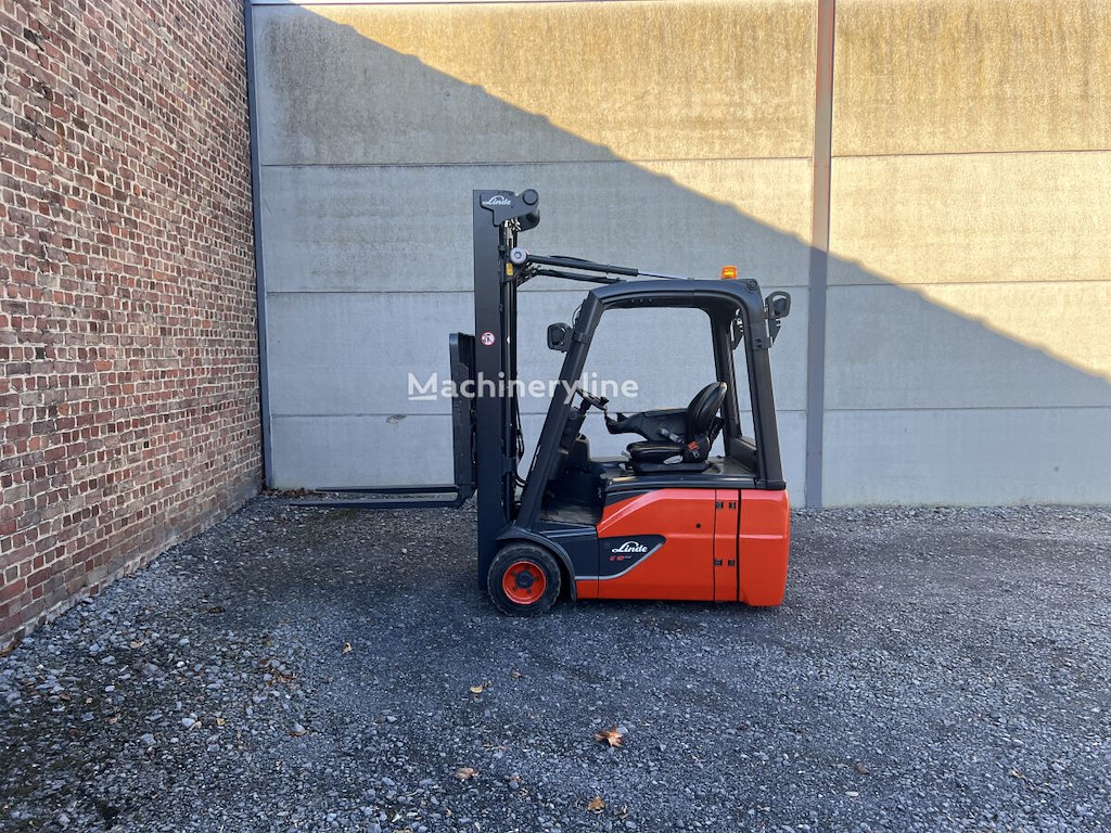 Linde E18-02 EVO (20) heftruck elektrisch full free TRIPLEX viljuškar na tri točka