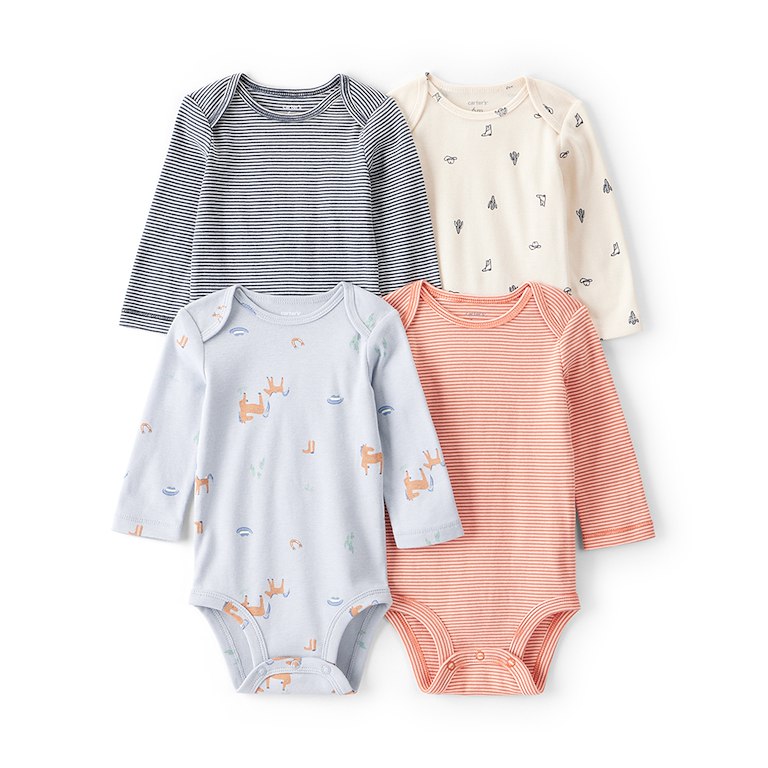Carter's bodi za bebe devojčice - set od 4 kom. BZ251T922010