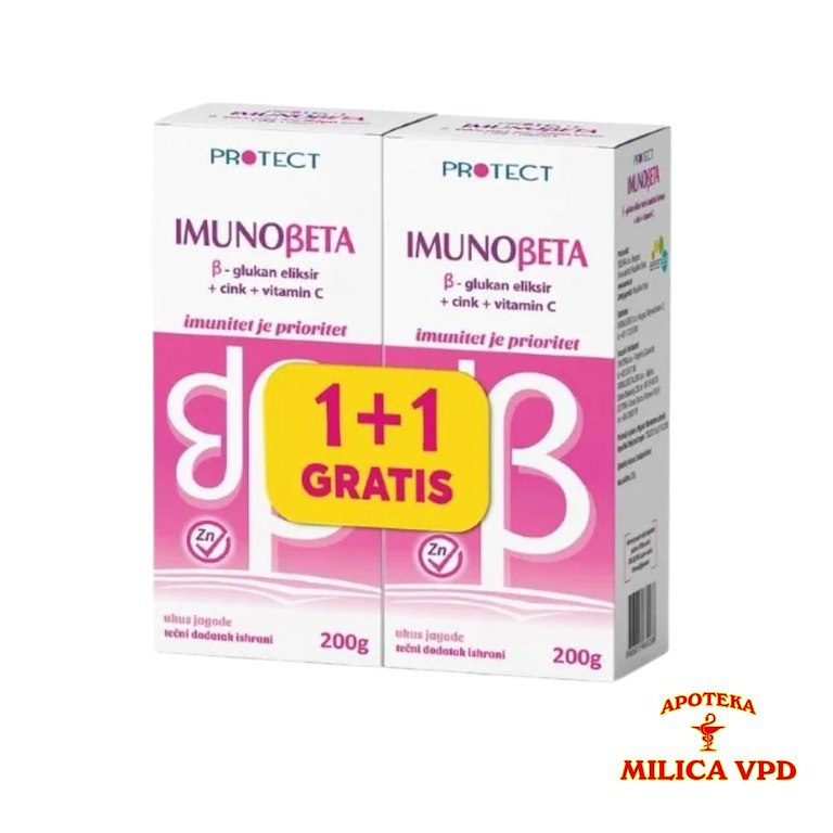 Imunobeta sirup 200ml 1+1 GRATIS