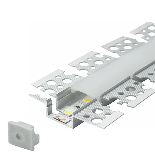 ALUMINIJUMSKI PROFIL ZA LED TRAKE 59x13x2000 SA DIFUZEROM FLEX MA1913 MITEA 555048