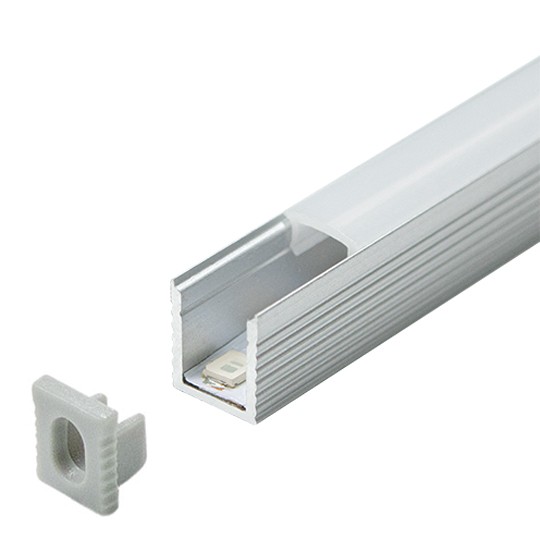 ALUMINIJUMSKI PROFIL ZA LED TRAKE 7.8x9x2000mm MA7890-A MITEA 555057