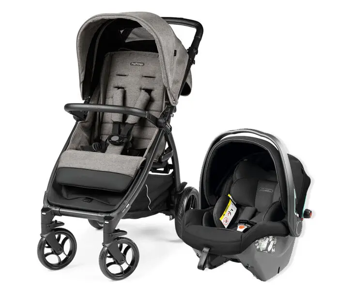 Peg Perego Kolica Booklet 50 Travel Sistem - City Grey i Autosedište SLK Black