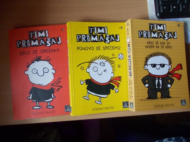 TIMI PROMAŠAJ - 1, 3 i 7 -Stefan Pastis