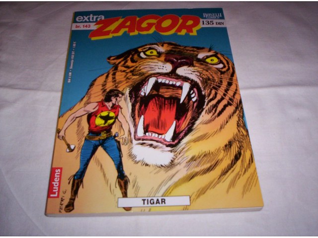 Zagor Extra broj 143 - Tigar