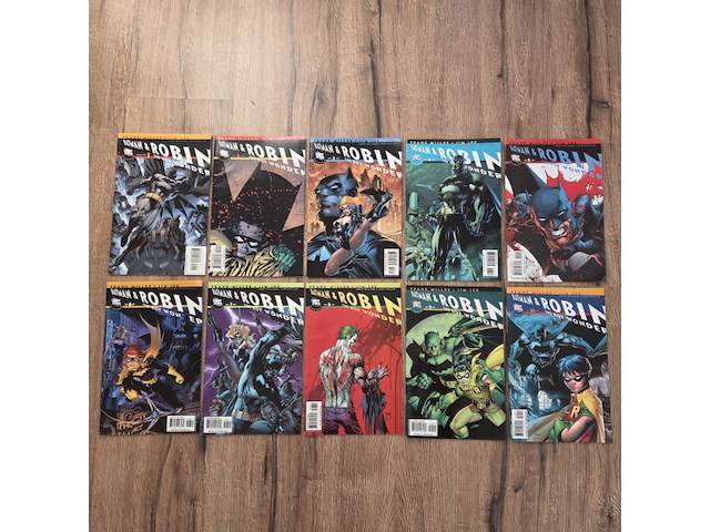 All Star Batman and Robin:The Boy Wonder #1-10 complete