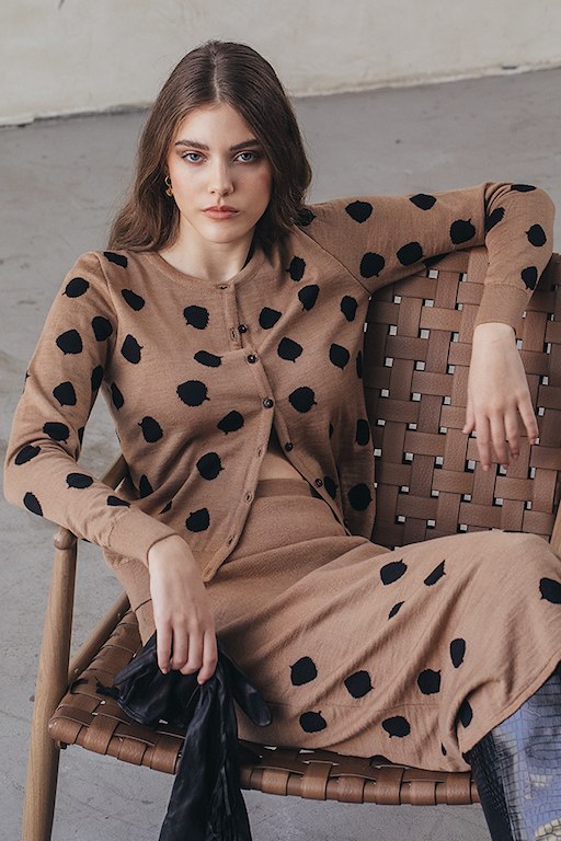 Camel Orchid Cardigan