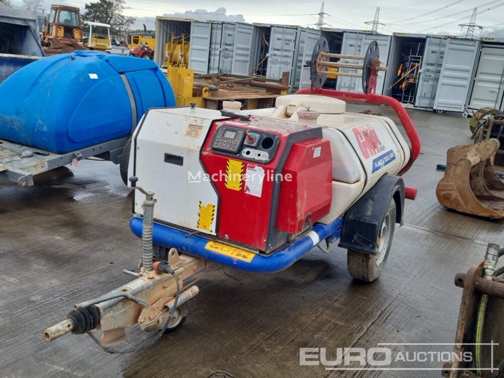 Prodaje se Brendon Powerwashers Single Axle Plastic Water Bowser, Kubota Pressure Washer perač pod pritiskom na aukciji