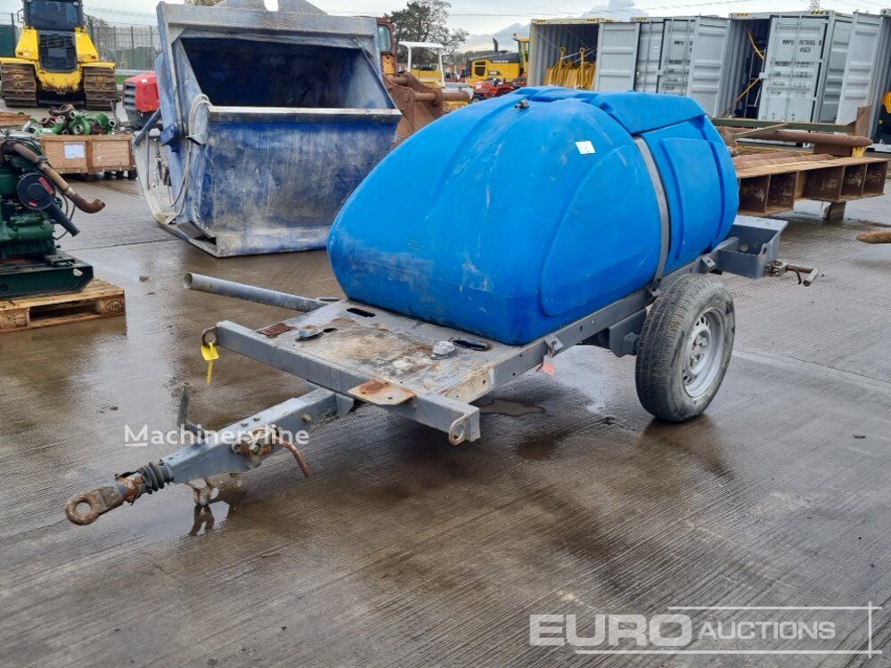 Prodaje se Western Single Axle Plastic Water Bowser perač pod pritiskom na aukciji