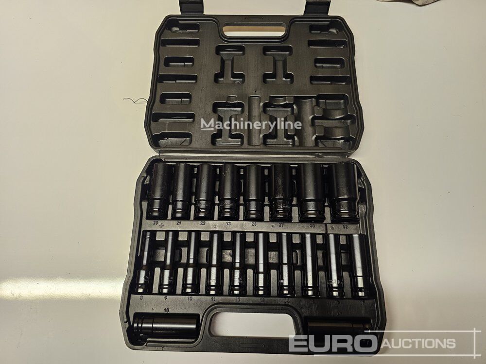 Prodaje se 20Pcs 1/2" Deep Impact Socket Set pneumatski alat na aukciji