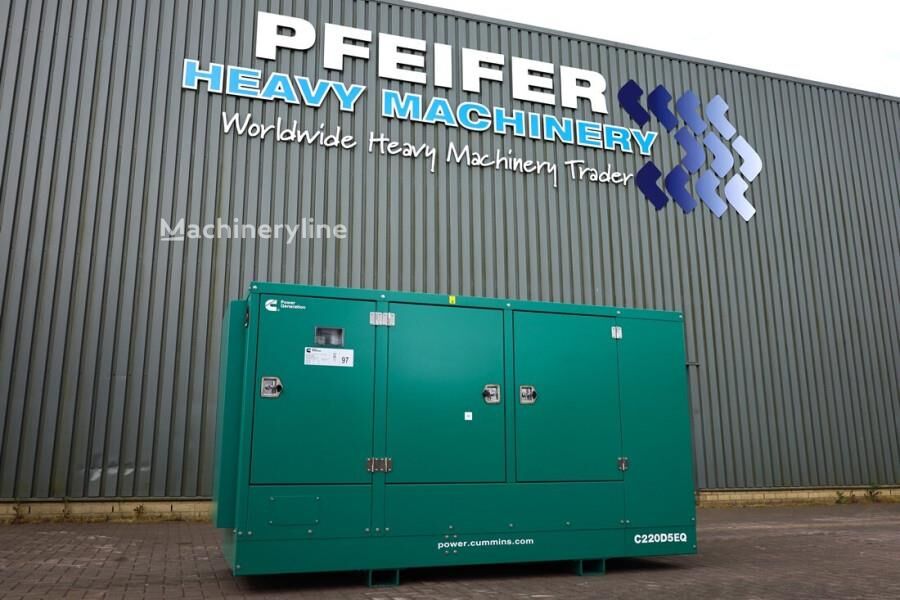 Cummins C220D5EQ Declaration of Conformity, Diesel, 220kVA diesel generator