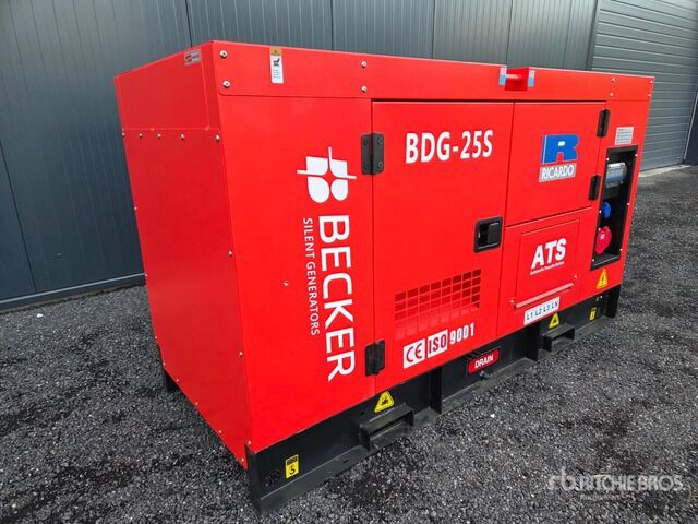 Prodaje se Becker BDG-25S diesel generator na aukciji