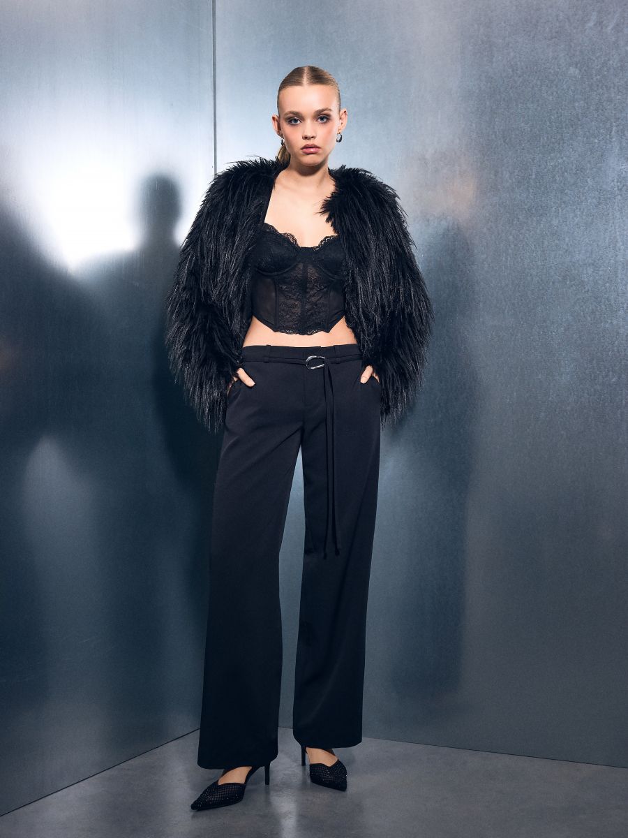 Straight fit pantalone