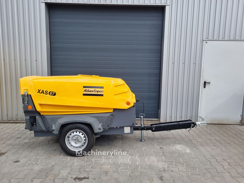 Atlas Copco XAS 67kd mobilni kompresor