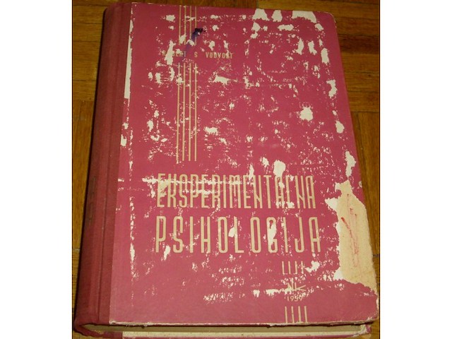 EKSPERIMENTALNA PSIHOLOGIJA - Robert S. Vudvort