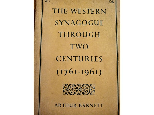 The western synagogue two centuries, Jevreji, London