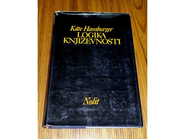 LOGIKA KNJIŽEVNOSTI - Kate Hamburger