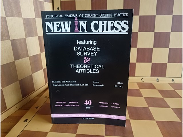 New In Chess Yearbook 40 (sah)