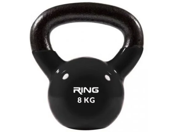 Ring Kettlebell metal+vinyl 8kg RX DB2174-8