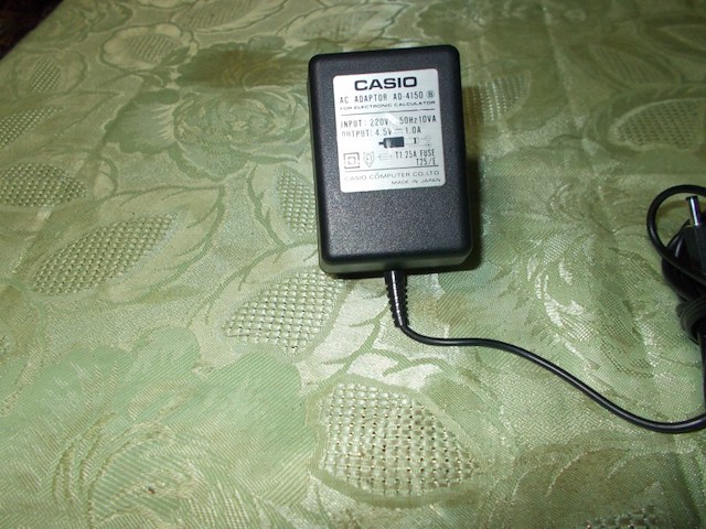 Casio AC Adaptor AD-4150 B - 4,5V - 1.0A