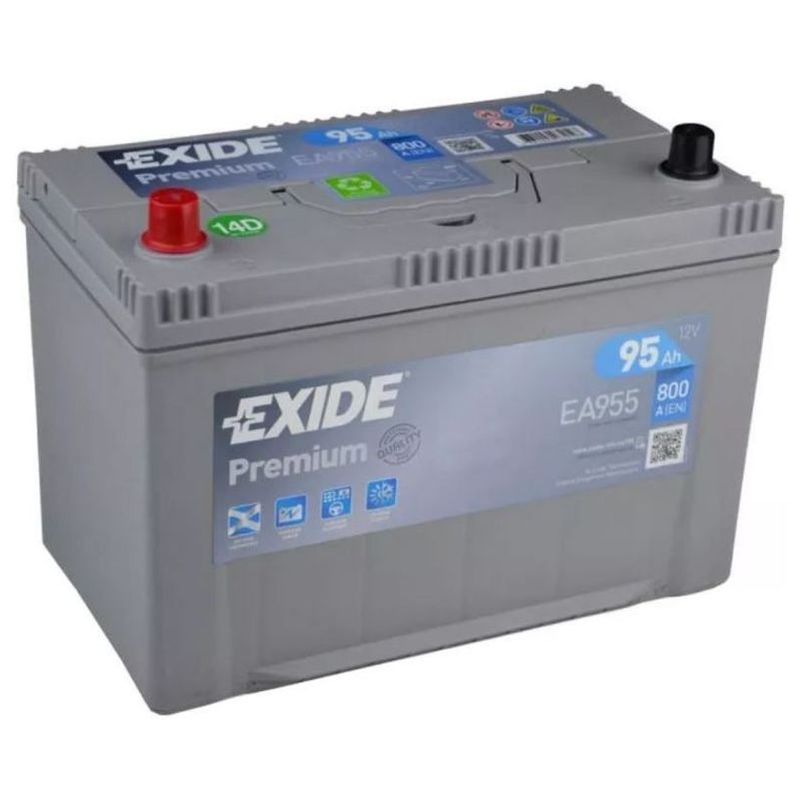Akumulator EXIDE Premium Asia 12 V 95 Ah +L