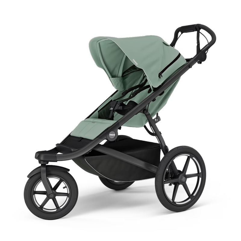 THULE Urban Glide 3 dečija kolica magnetna kopča - mist green