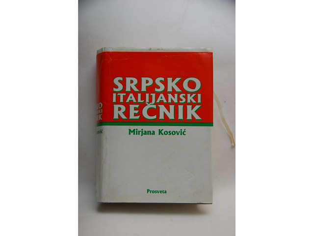 Srpsko italijanski rečnik - Mirjana Kosović