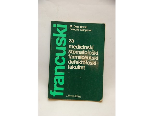 Francuski za medicinski, stomatološki, farmaceutski