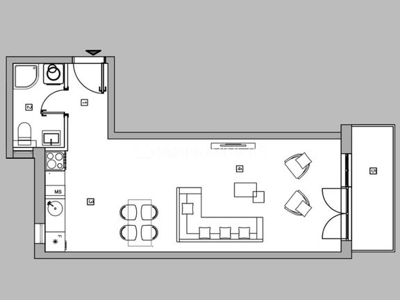 Garsonjera, Mirijevo IV, 41,49m2