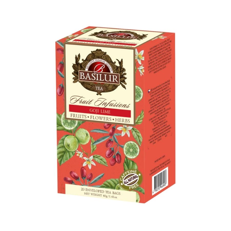 Basilur Fruit Infusions Collection Goji Lime 20×1