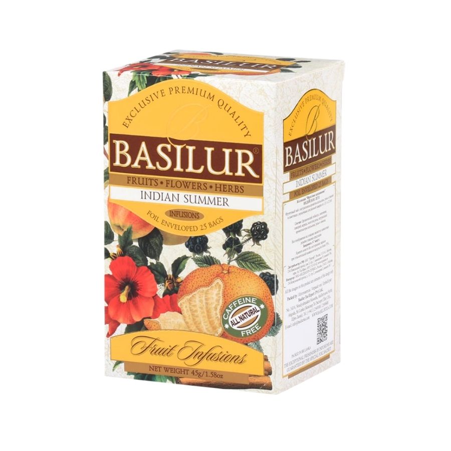 Basilur Fruit Infusions Collection Indian Summer 25×1