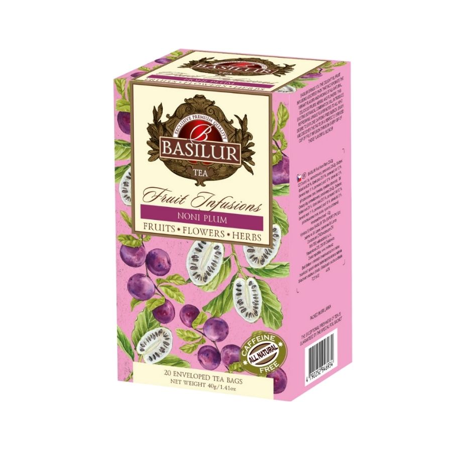 Basilur Fruit Infusions Collection Noni Šljiva 20×1