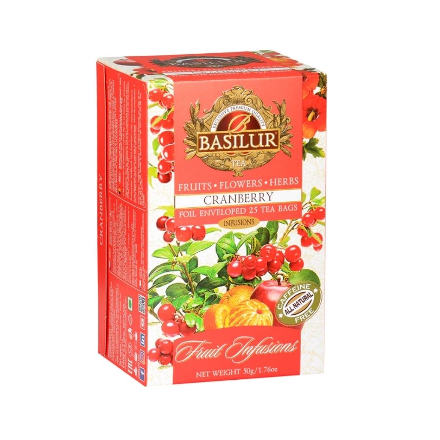 Basilur Fruit Infusions- Brusnica 20×1