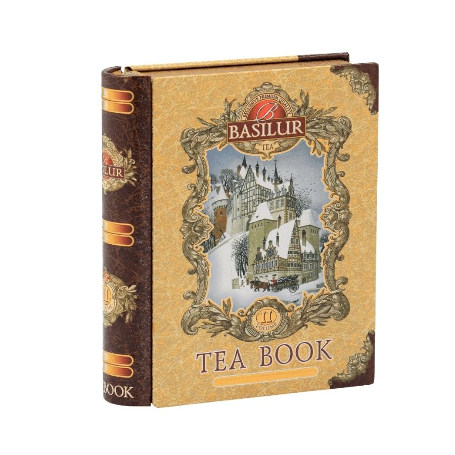 Basilur Mini Tea Book Brown 5×1