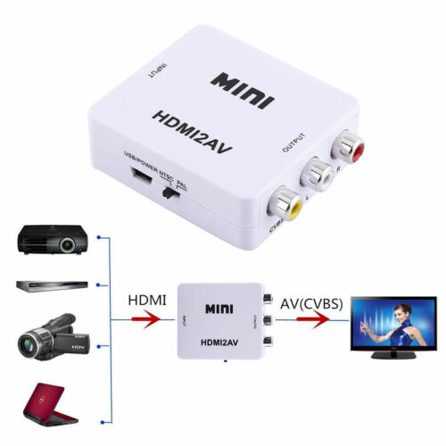 Kettz HDMI na 3RCA Konvertor KT-HD2RC.01