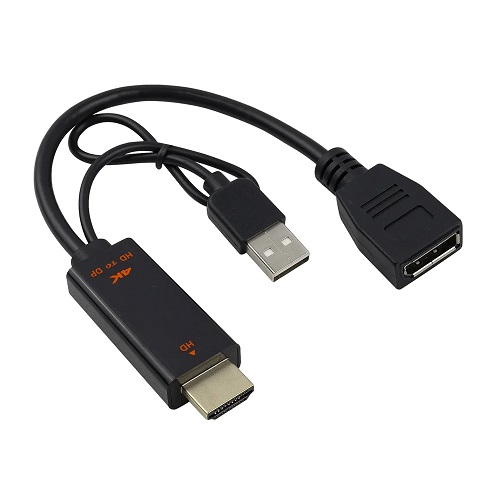 HDMI M. Na Displayport M. F. Konvertor Kettz H2DP-023 0.23CM 4K 60Hz