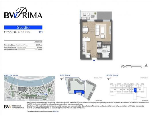BW Prima, prostran, bez provizije ID#4216