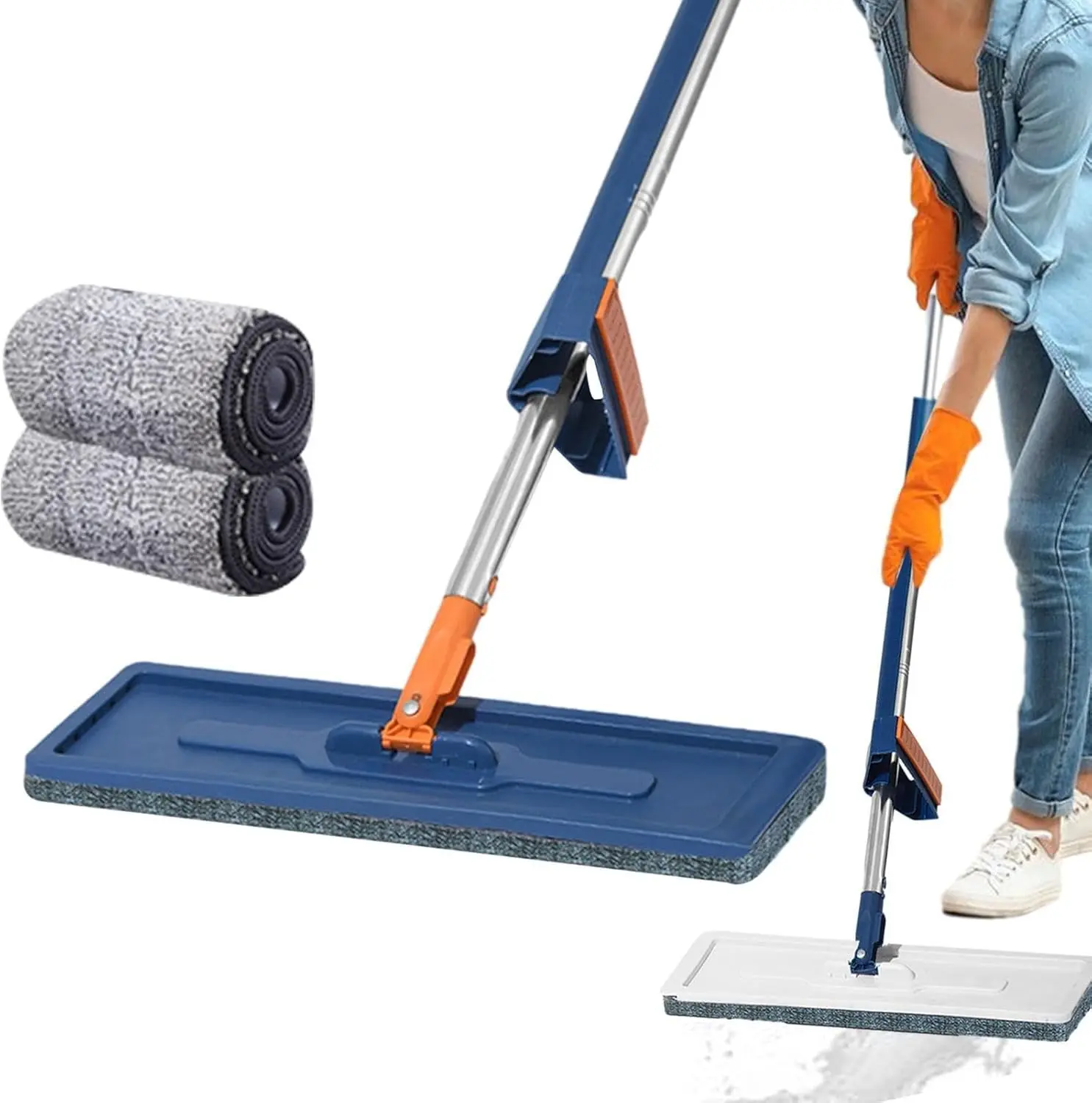 Cleanmate 2 rezervne mikrofiber krpe za rotirajuci MOP sa samocedjenjem